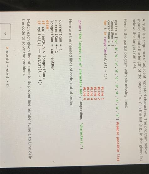 Solved A Run Is A Sequence Of Adjacent Repeated