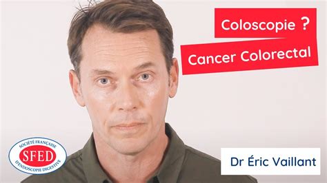 Cancer Colorectal Test Fit Ou Coloscopie Sfed