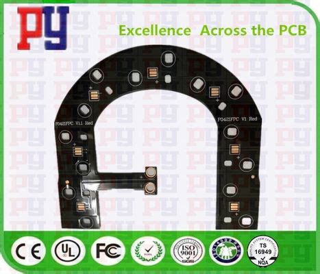 ENIG FPC PCBA FR4 4oz Flexible Printed Circuit Boards