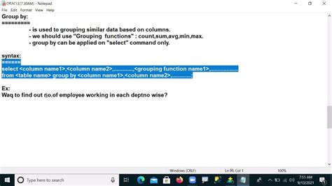 25 oracle pl sql developer full course clauses part 2 25 youtube