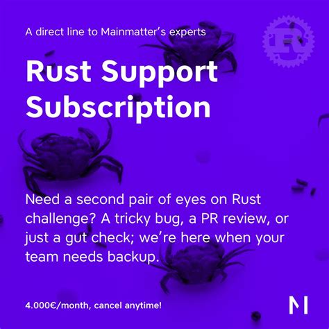 Rustlang Mainmatter