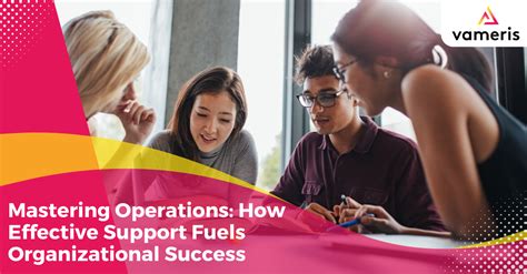 Mastering Operations How Effective Support Fuels Organizational Success