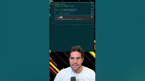 progress bar in python with tqdm youtube