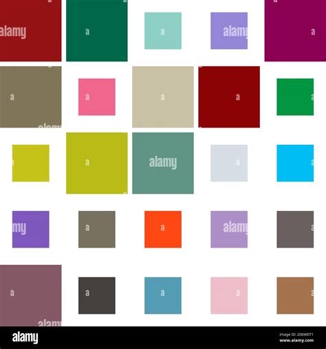 Random Size Squares Vector Illustration Squares Design Element Square Pattern Blocks