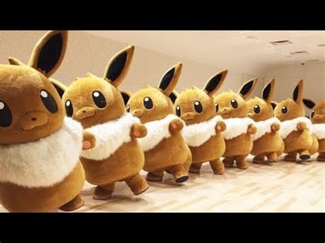 イーブイのダンス！ ピカチュウ大量発生チュウ イーブイ大行進 Youtube