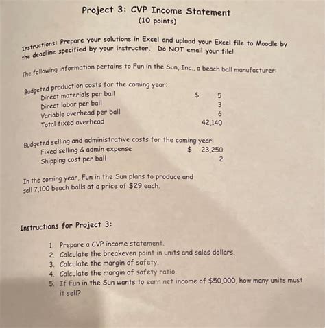 Solved Instructions Prepare Your Solutions In Excel And Chegg