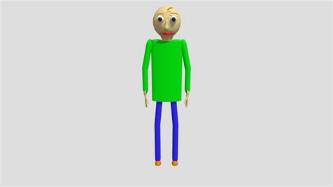 Baldi Normal 3d Model By Lankybox Calronald4 [dc3848d] Sketchfab