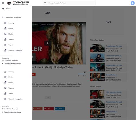 Iyootoob Premium Youtube Cms By Coderxxx Codecanyon