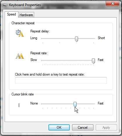 How To Change The Cursor Blink Rate In Windows 7 Solve Your Tech
