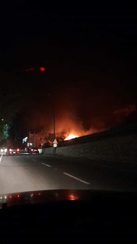 بالصور غارة تستهدف سيارة على طريق جرجوع Lebanon News