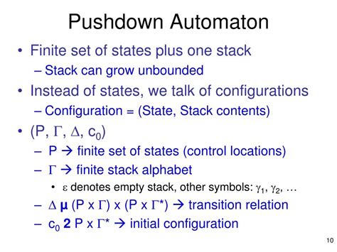 Ppt Pushdown Systems Powerpoint Presentation Free Download Id1316588