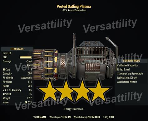 Buy [pc] Unrolled Calibrated Sting In Fallout 76 Items Offer 251231727