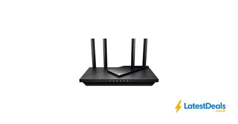 TP LINK Archer Pro WiFi Cable Fibre Router At Currys