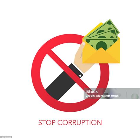 부패를 중지 합니다 사업 제안된 뇌물을 거부입니다 벡터 일러스트 레이 션 가방에 대한 스톡 벡터 아트 및 기타 이미지 가방 개념 거절 Istock