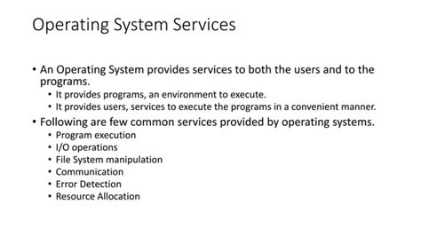 Unit 1 Understandingthe Principles Of Operating Systempptx Operating Systems Computer