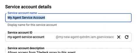Generate A Service Account File For Dialogflow Tiledesk Help