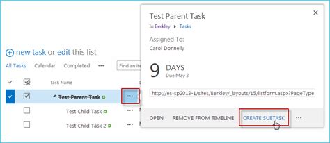 sharepoint 2013 task app list entrance