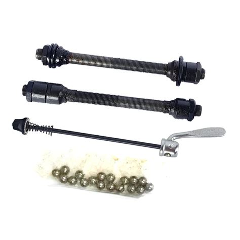 자전거 허브 액슬 리어 퀵 릴리스 허브 중공 축 액슬 어댑터 Shimano Mtb 자전거 프론트 백 액슬 중공 허브 샤프트 레버