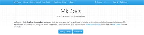 Documentation Generators A Curated List MkDocs Docsify Vuepress