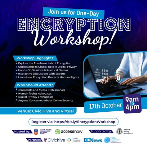 Encryption Workshop For Human Rights Defenders Global Encryption Coalition
