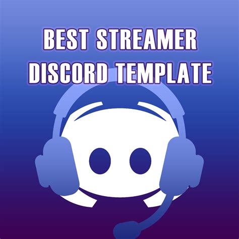 Best Streamer Discord Server Template Etsy