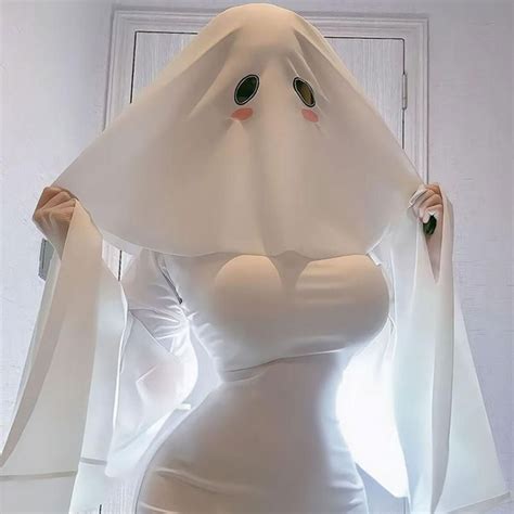 Anime Cosplay Hot Ghost Lady Xingzi Halloween Cos Costume Scary Ghost