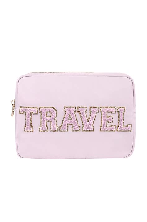 Stoney Clover Lane Travel Large Pouch In Lilac Revolve