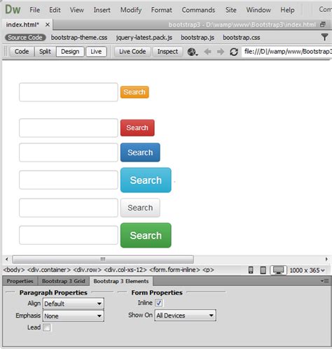Dmxzone Bootstrap 3 Elements Extensions Dmxzonecom