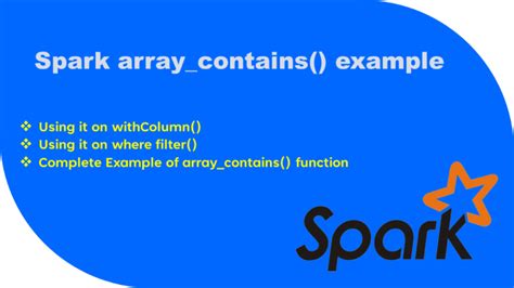 Spark Arraycontains Example Spark By Examples
