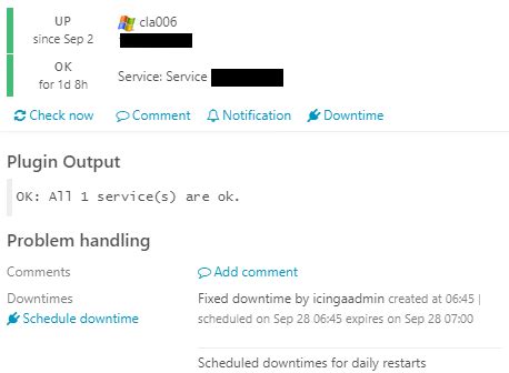 PROBLEM Notification Sent During Recurring Downtime Icinga Icinga Community