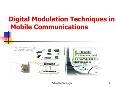 modulation for mobile communication systems