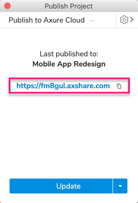 Sharing Axure Rp Projects From Axure Cloud · Axure Docs