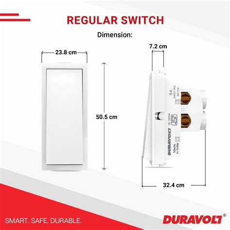 16a Regular Switch Duravolt