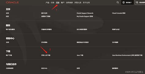 java jdk 的oracle 官网下载（中文页面）