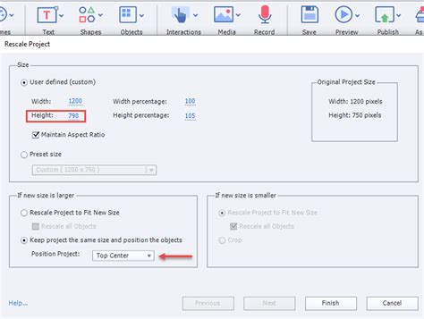 Rescaling Project Size ELearning