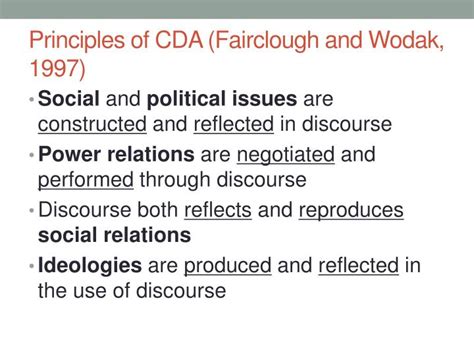 Ppt Critical Discourse Analysis Powerpoint Presentation Id5618806