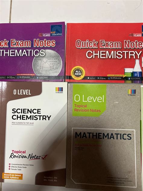 O Level Topical Revision Notes Hobbies And Toys Books And Magazines