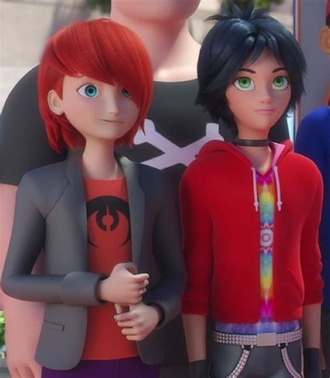 Marc And Nathaniel Miraculous Ladybug S5 Migration Chica Anime