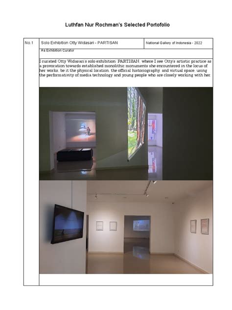 Luthfan Nur Rochmans Selected Portofolio Pdf Archaeology Indonesia