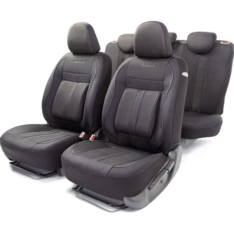 Авточехлы AUTOPROFI CUSHION COMFORT CUS-1505 BK/BK - выгодная цена ...