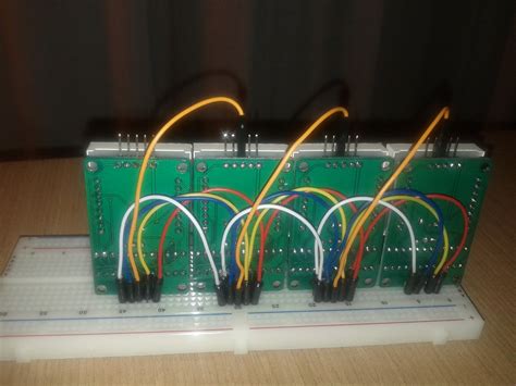 Multiple Led Matrices With Arduino 8 Steps Instructables