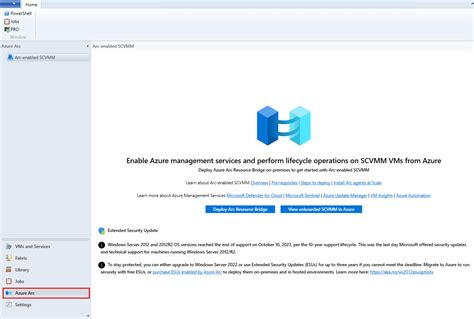 About Arc Enabled System Center Virtual Machine Manager Microsoft Learn