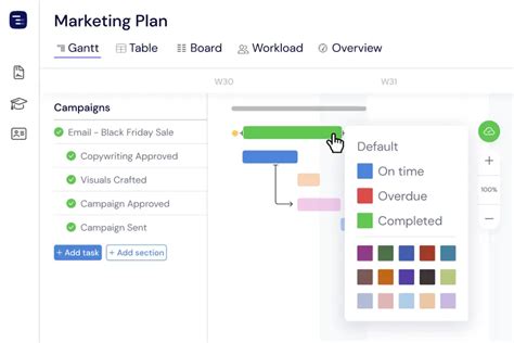 Instagantt Features Task Management