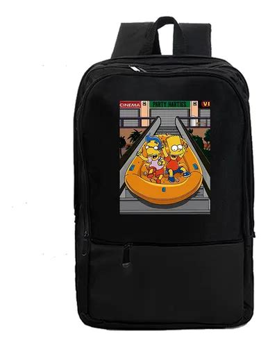 Backpack Premium Cc0 Los Simpson Cc991 Envío Gratis