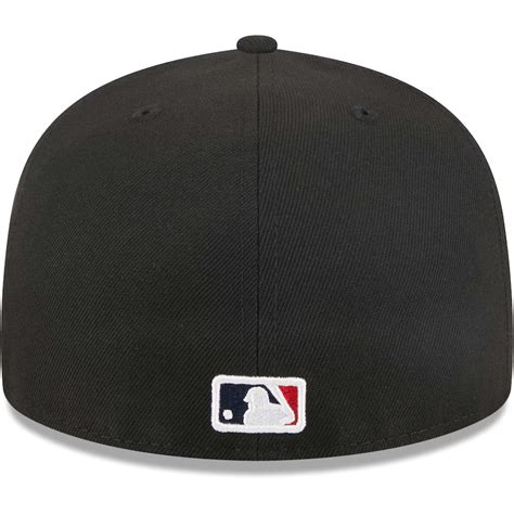 New Era Boston Red Sox Black Neon Emblem 2023 59fifty Fitted Hat