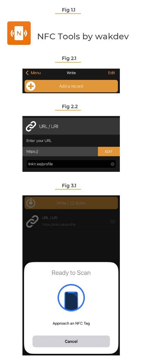 How To Encode Your NFC Business Cards Tags Stickers And Keyrings Using Your Mobile Phone