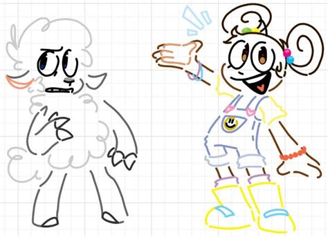 Amanda And Wooly In 2025 Amanda Color Pencil Illustration Cute Drawings