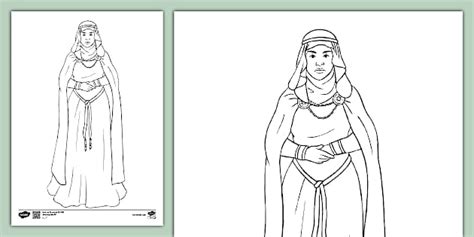 Lady Macbeth Colouring Sheet Primary Resources