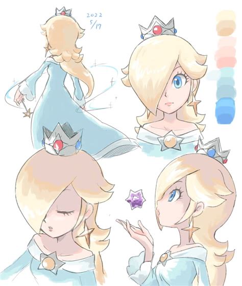 Rosalina Mario And More Drawn By Ya Mari Danbooru
