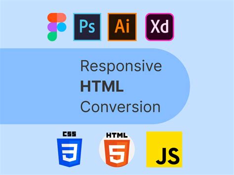 Responsive HTML Conversion From Figma PSD To HTML Upwork